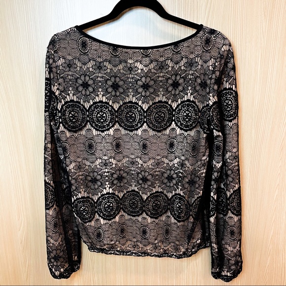 Max Studio | Tops | Max Studio Black Lace Top | Poshmark